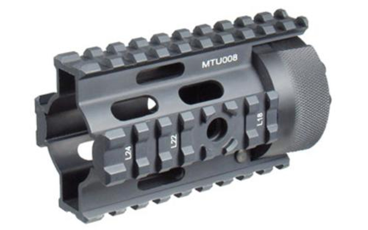 Leapers, Inc. - UTG Quad Rail System, 4" Free Floating, for AR-15 ...