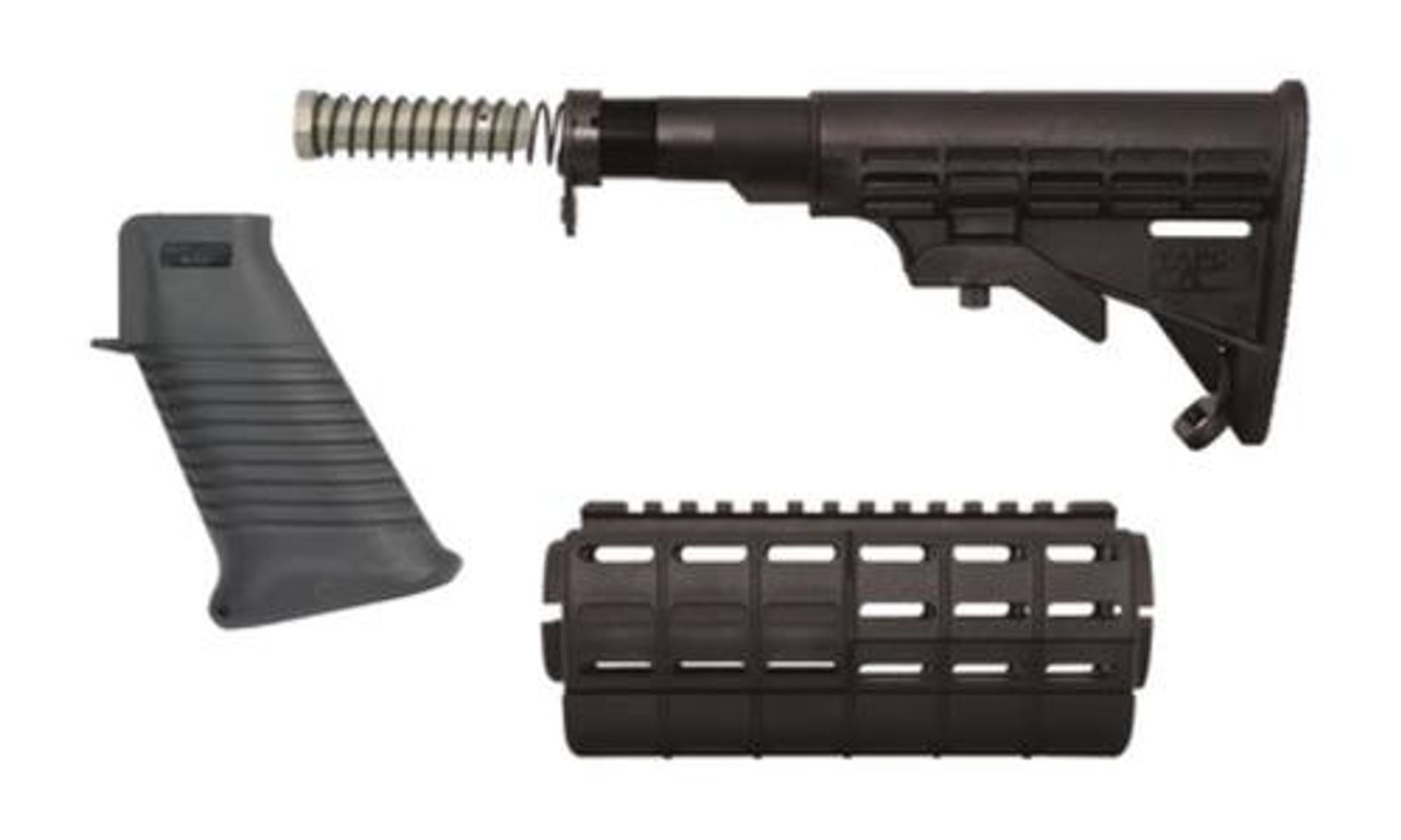 Tapco Intrafuse AR-15 Stock Set Black - Multi Gun Shop