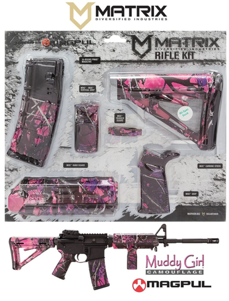 Matrix Diversified Muddy Girl Magpul MOE Kit Poly AR-15 - Multi Gun Shop