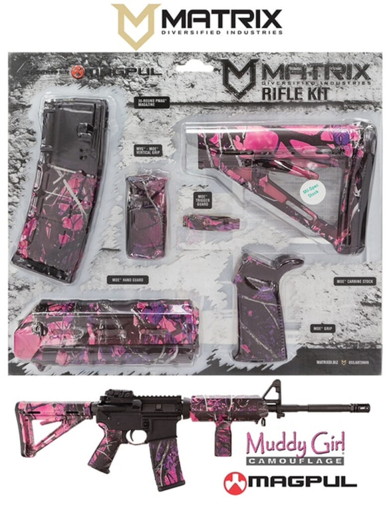 Matrix Diversified Muddy Girl Magpul MOE Kit Poly AR-15 - Multi Gun Shop