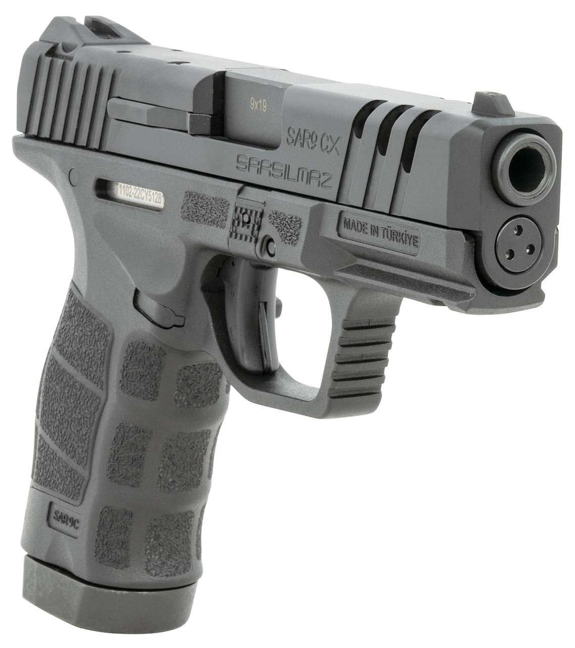 SAR USA SAR9 Compact X 9mm, 4" Barrel, Black, Picatinny Rail, 15rd - Multi Gun Shop